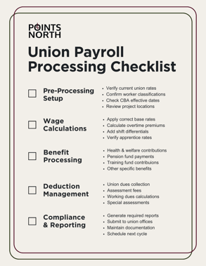 How to Process Union Payroll | Step-by-Step Contractor Guide