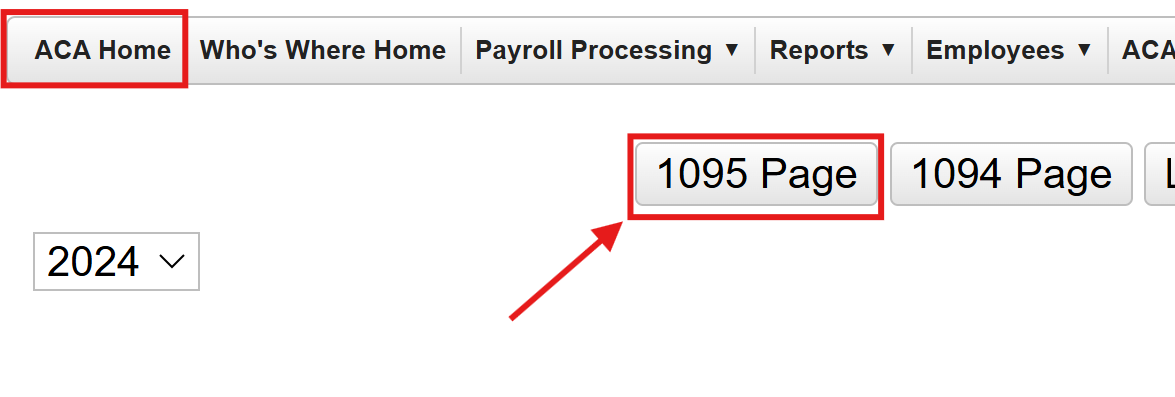 How do I generate and review Federal 1095 forms?